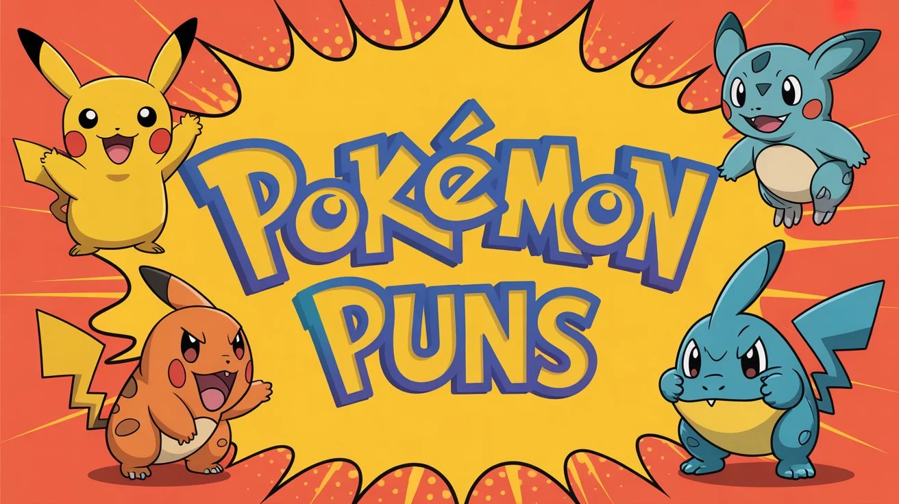 750+ Pokémon Puns for 2025–2026 ⚡🎮😂