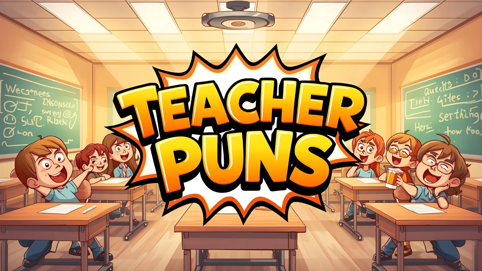 580+ Teacher Puns for 2025–2026 🍎